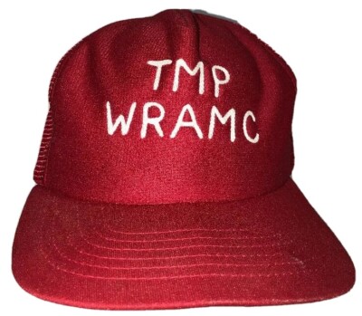 TMP WRAMC by NEW ERA Walter Reed Cap Hat Mesh Snapback Embroidered vtg ...