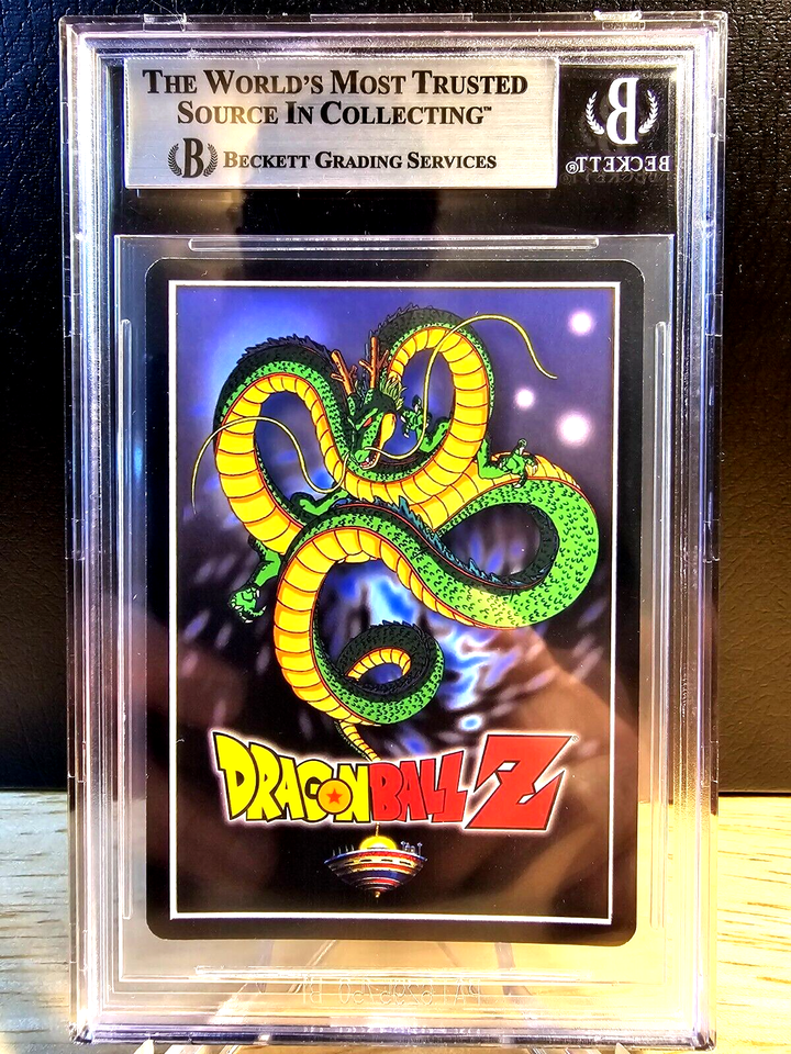 DBZ CCG DRAGON BALL Z THE HERO IS DOWN #124 LIMITED GKI ULTRA RARE BGS ...