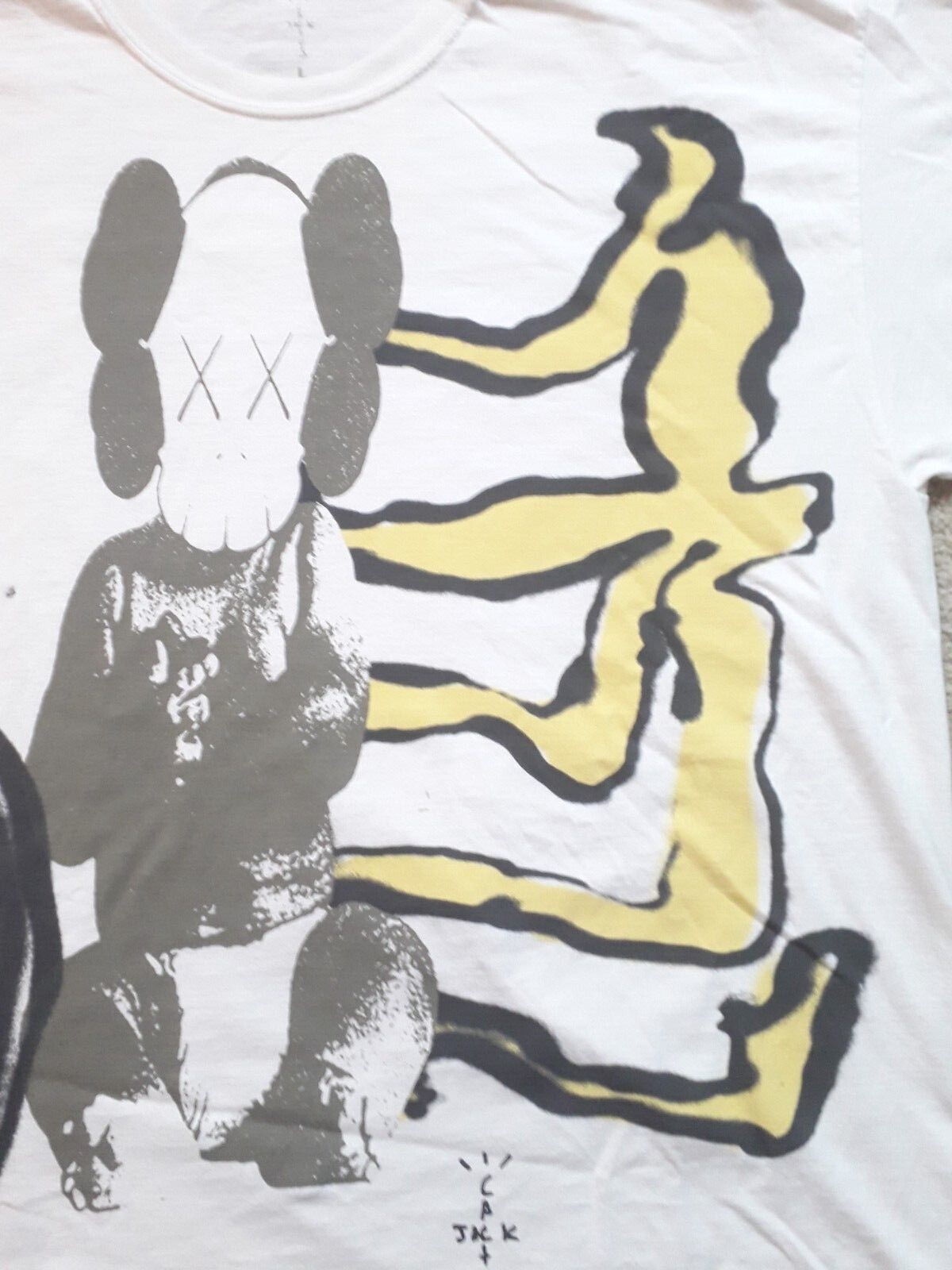 TRAVIS SCOTT Cactus Jack Kaws for Fragment T Shirt L … - Gem