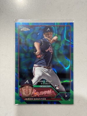 2023 Topps Chrome Blue Lava Lamp Jared Schuster /125 🔥 Braves RC SP | eBay