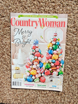 COUNTRY WOMAN MAGAZINE." MERRY & BRIGHT " DECEMBER / JANUARY, 2023 | eBay