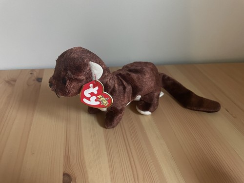Vintage Ty Beanie Baby Retired 2000 Runner the Otter Toy Collectible ...