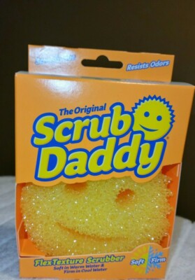The Original Scrub Daddy, Flex Texture Scrubber, Color: Yellow Soft | eBay