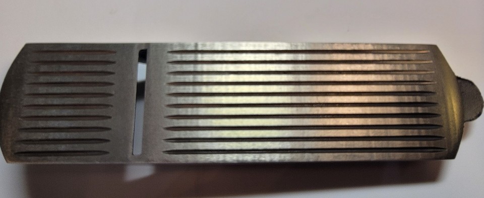 Stanley #4 Type 11 Plane Corrugated Sole V Logo Iron Great Wood Tuned ...