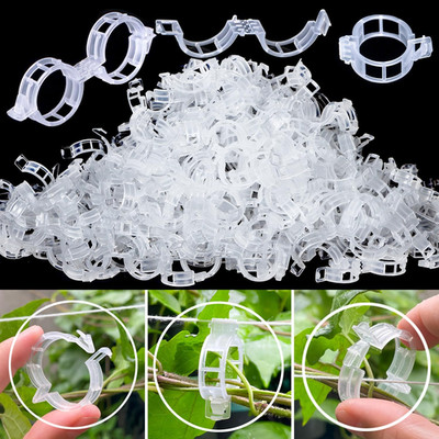 Tomato Clips, Tomato Clips for String Trellis, 100Pcs Plant Clips for ...