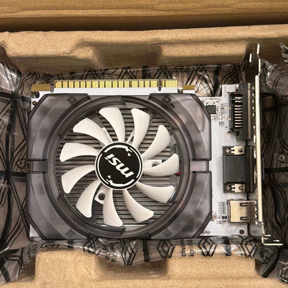 MSI GeForce GT 730 2GB DDR3 PCIe 2.0 HDMI DVI-I Graphics/Video Card ...