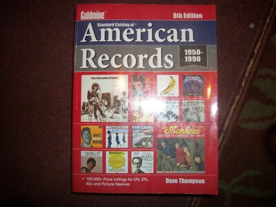 GOLDMINE STANDARD CATALOG OF AMERICAN VINYL RECORDS 8TH EDITION ...