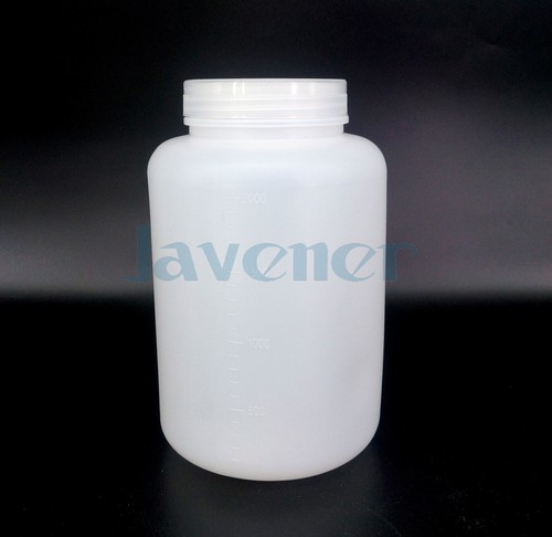 2000ML PE Wide Mouth Round Seal Liner Reagent Sample Bottle Graduation | eBay