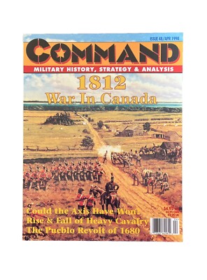 XTR Collectable Command Wargame Magazine #48 Apr 1998 - 1812 War In ...