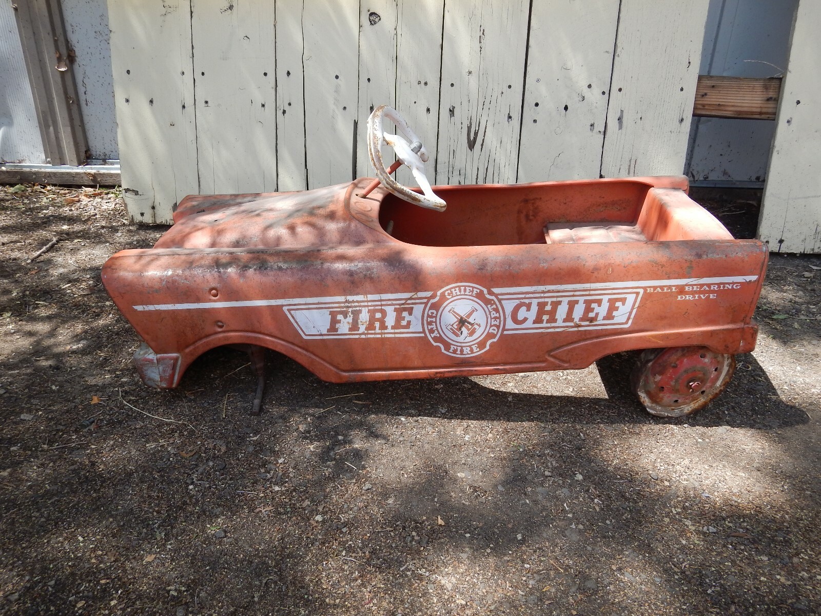 COLLECTORS VINTAGE 50s MURRAY FIRE CHEIF PEDAL CARS | eBay