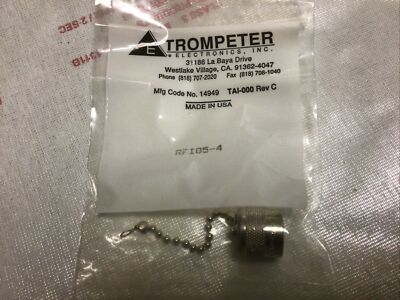 Trompeter RF185-4, Jack RFI Cap with 3" Chain w/Lug | eBay