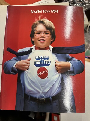 Toy Fair 1984 Mattel Toys Catalog Rare Hotwheels Barbie He-man Secret ...