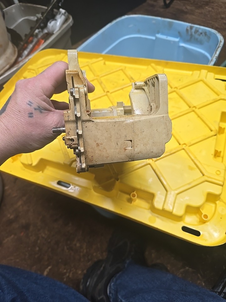 Oem Stihl Chainsaw 021 023 025 Crankcase Fuel Oil Tank Engine Housing ...