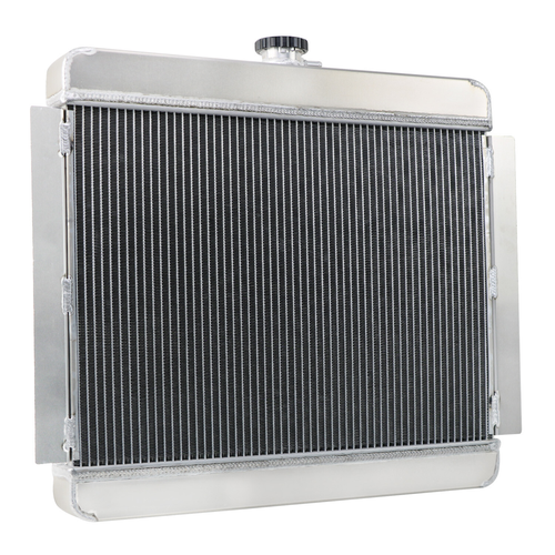 3 ROW Radiator Fit 1962~1967 1966 Chevrolet Nova Chevy II L6 V8 4.6L 5 ...