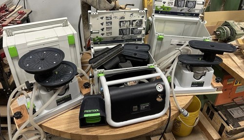 Festool Vac Sys Clamping System - Complete with MFT Mounts | eBay