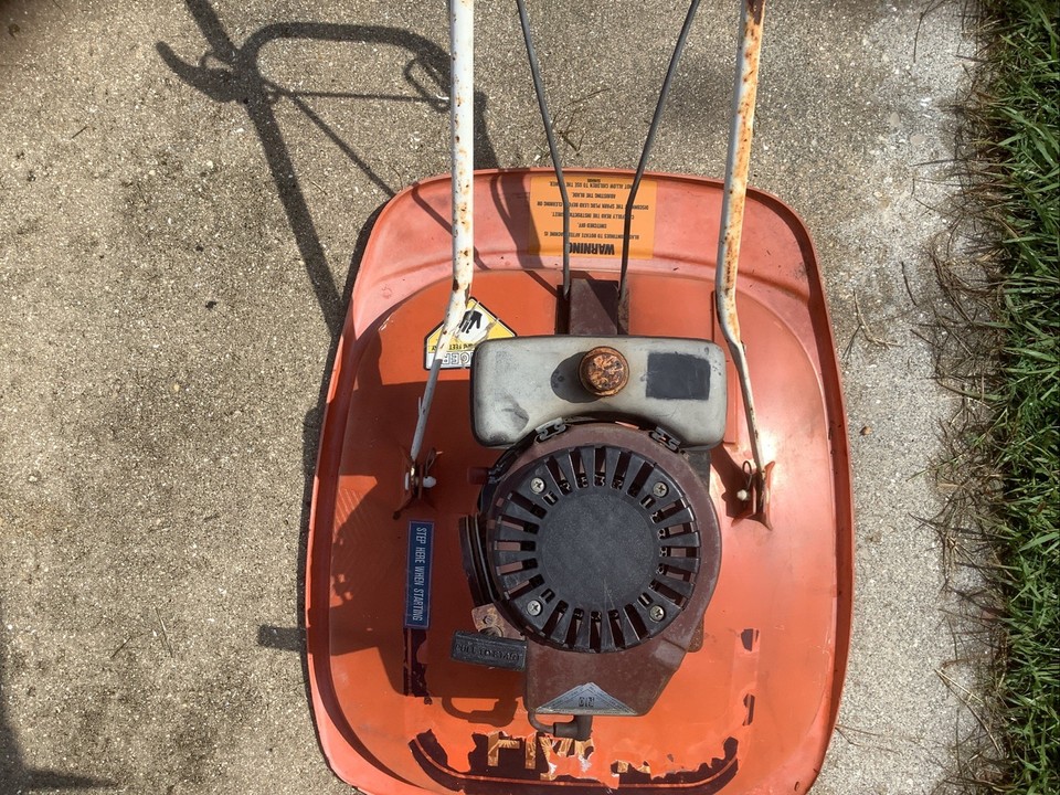 Vintage Flymo 2 Stroke Hover Lawnmower | eBay