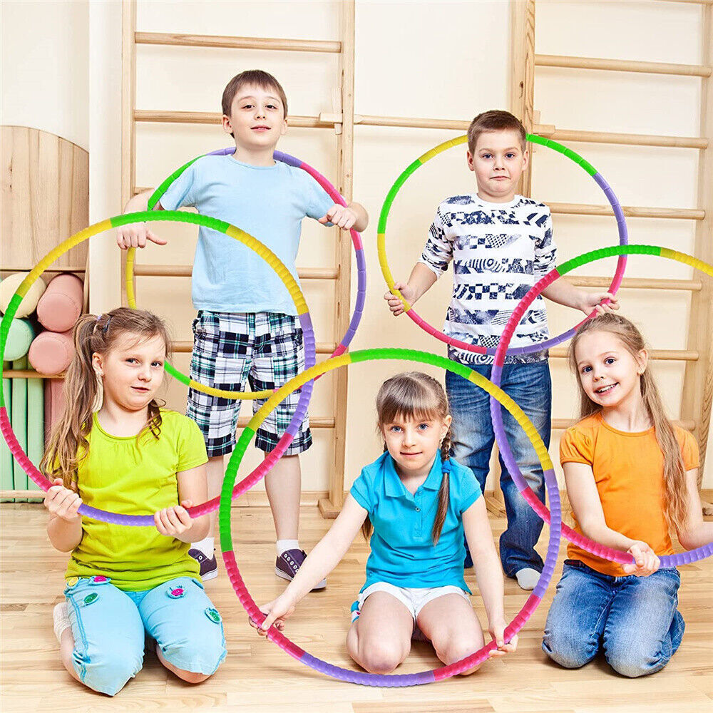 Adjustable Detachable Kid Hula-Hoop Hoola Exercise Fitness Ring Toy ...