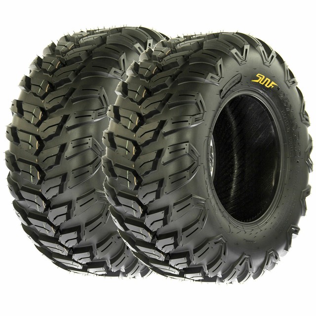 Set of 2 SUN.F 26x9R12 26x9x12 (Pair) ATV UTV Radial Tires 6PR /043 | eBay