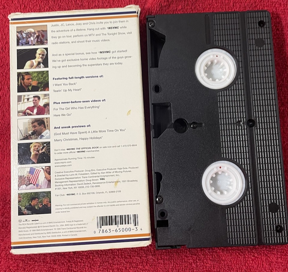 N Sync - N The Mix (VHS, 2000) Tested Justin Timberlake 78636500034 | eBay