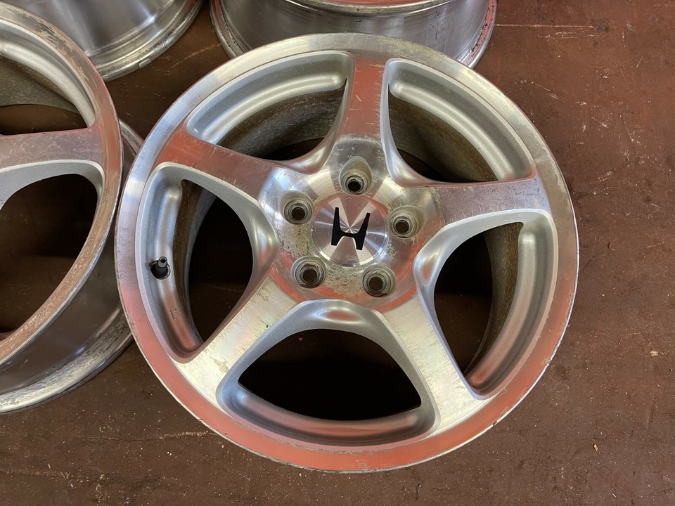00-03 HONDA S2000 AP1 - GENUINE FACTORY WHEEL SET - WHEELS RIMS - FRONT ...