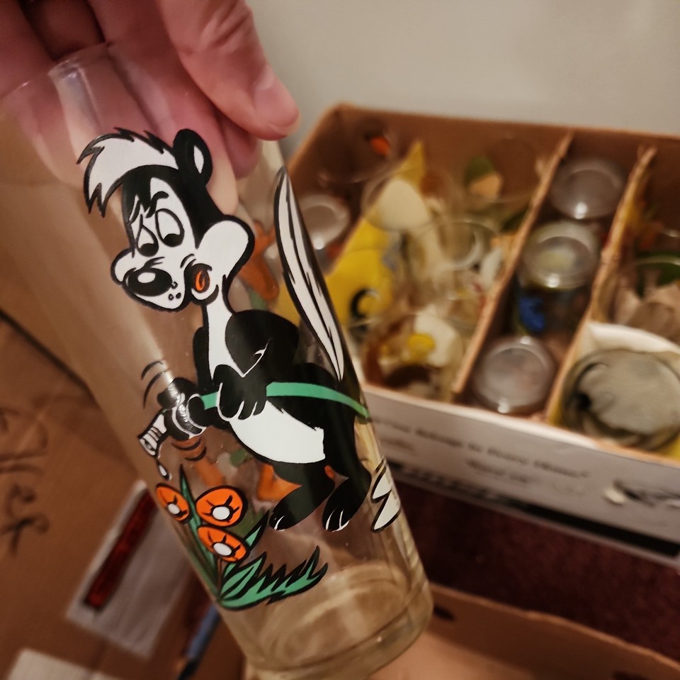 1973 Warner Bros. Pepsi Drinking Glasses. Set Of 25, Super nice ...