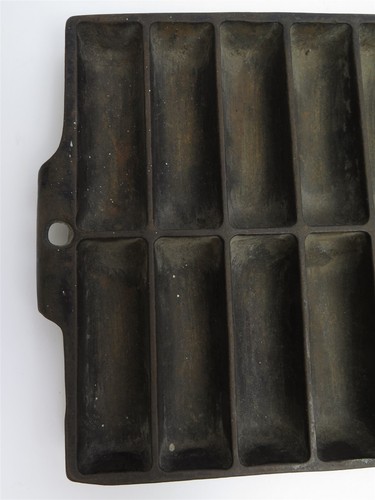 Vintage Cast Iron Bread Stick or Bread Finger Pan ( 22 Breadsticks ) 13 ...