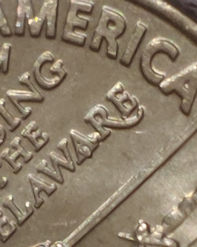 RARE ERROR 2021 P Washington Quarter 2 Die Chips on A - Circulated ...