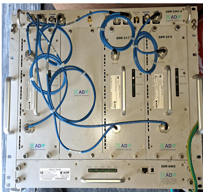ADVANCE RF TECHNOLOGIES SDR-NMS MODULAR DIGITAL REPEATER WITH MODULES ...