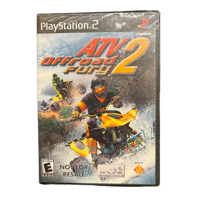 PS2 ATV Offroad Fury 2 Racing Driving Video Game Playstation Black ...