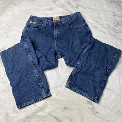CE Schmidt Workwear Flannel Lined Jeans Womens Size 12 X 34 Relaxed ...