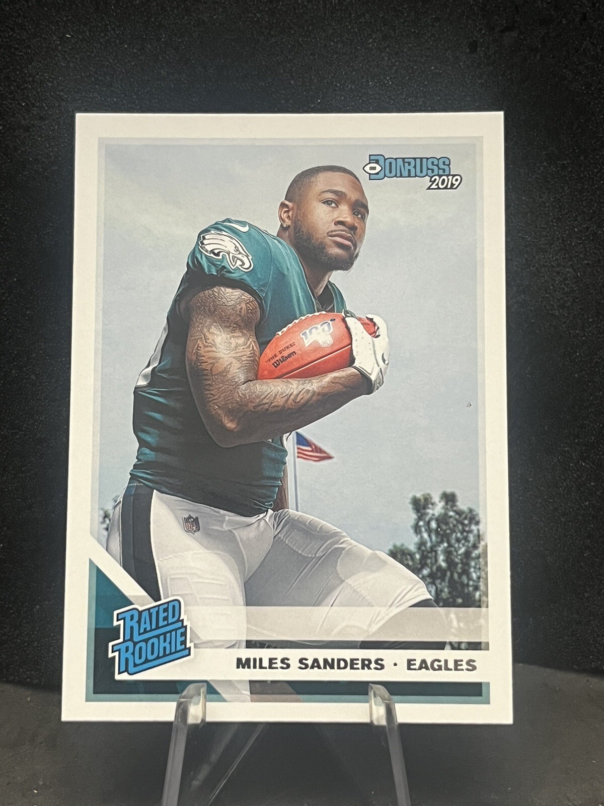 2019 Panini Donruss Miles Sanders #322 Rated Rookie Card RC ...