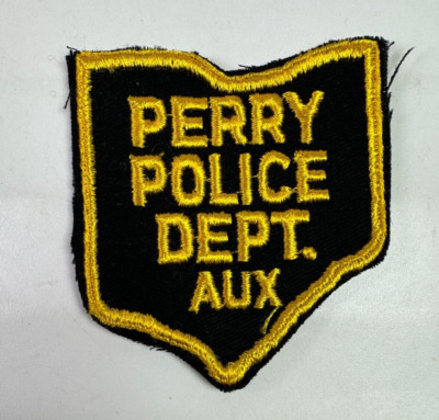 Perry Police Auxiliary Ohio OH Patch U6 | eBay
