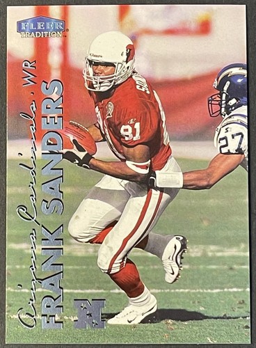 1999 Fleer Tradition Football Card #222 Frank Sanders | eBay