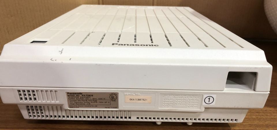 Panasonic KX-TD816 Digital Super Hybrid Phone System - Tested | eBay