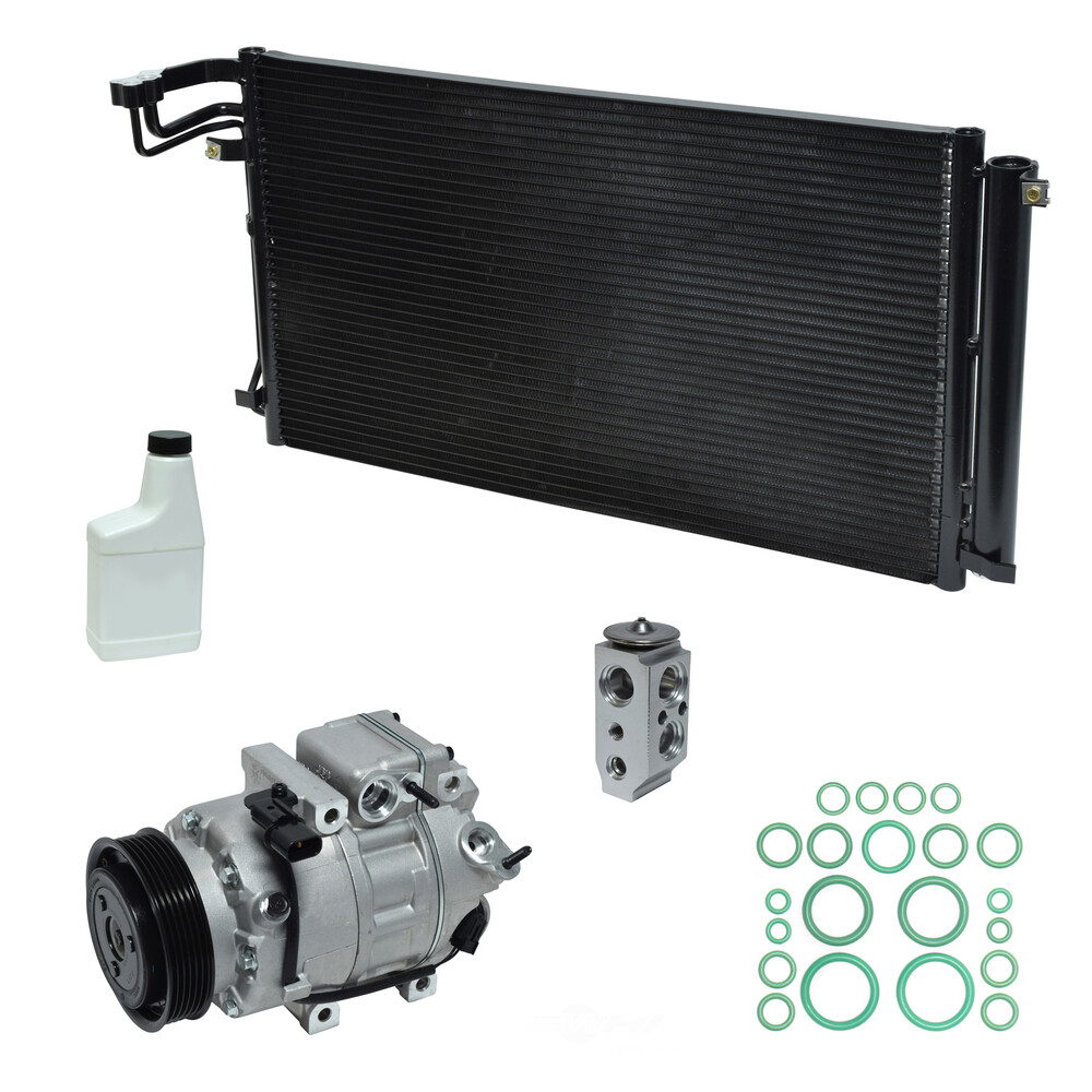A/C Compressor Kit-Compressor-condenser Replacement Kit fits 15-16 ...