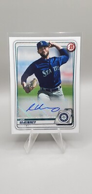 2020 Bowman IAN MCKINNEY Prospect Auto RC PA-IM Seattle Mariners | eBay