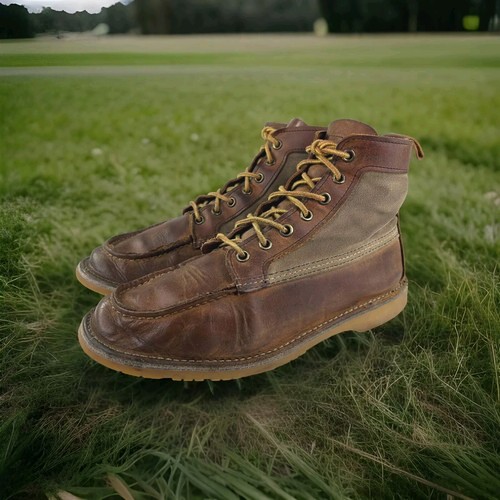Red Wing Heritage Weekender Canvas Moc 6" US 7.5 D Copper Rough Tough ...