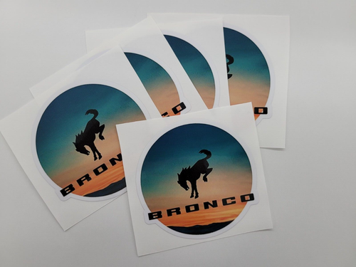 Ford Bronco stickers decals sunset | eBay