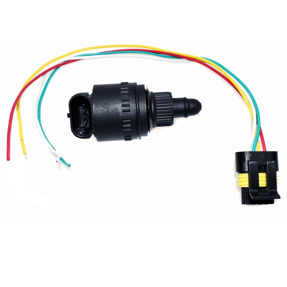 New Idle Air Control Valve IAC W/ Connector For Fiat Punto Panda Lancia ...