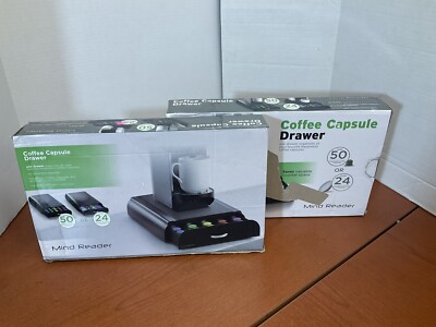 LOT 2 Mind Reader Coffee Capsule Drawer | eBay