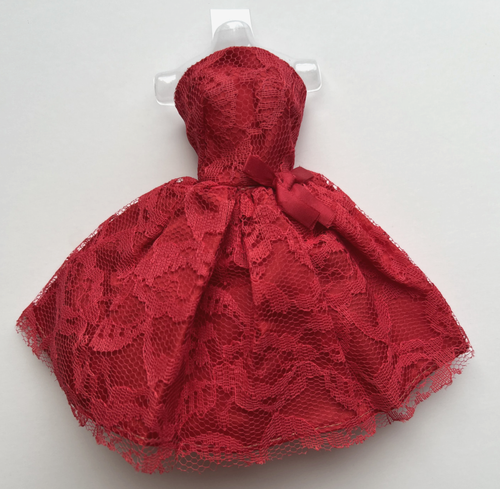 Vintage Barbie Clone Babs Fab Lu Premier Wendy Elite? Strapless Red ...