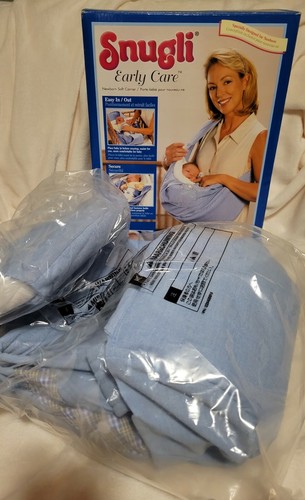 Snugli Early Care newborn soft carrier by evenflo | eBay