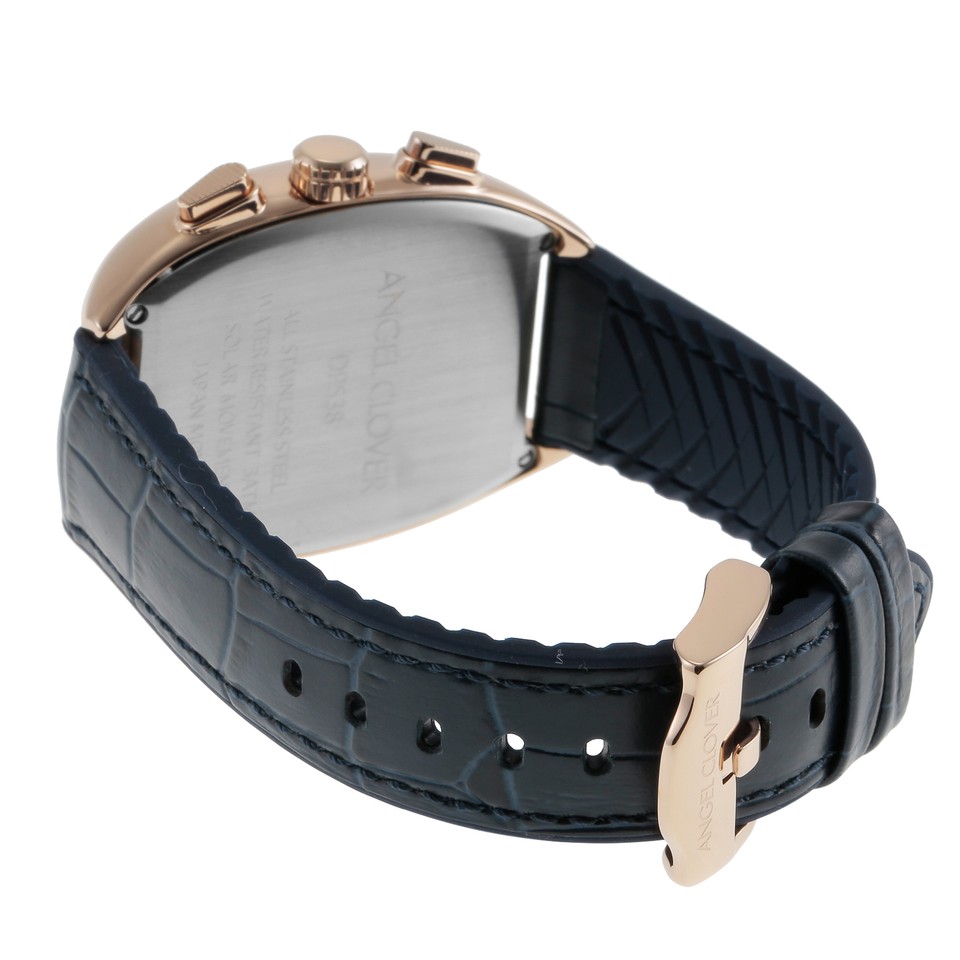Angel Clover Double Play Solar Men's Navy Solar Quartz Ref. DPS38PNV-NV ...