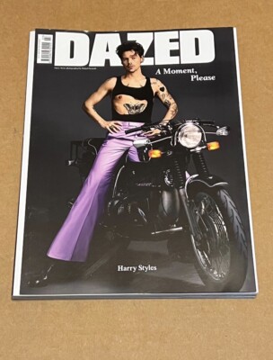 Dazed & Confused Magazine Harry Styles Winter 2021 Issue 274 Motorcycle Cover | eBay