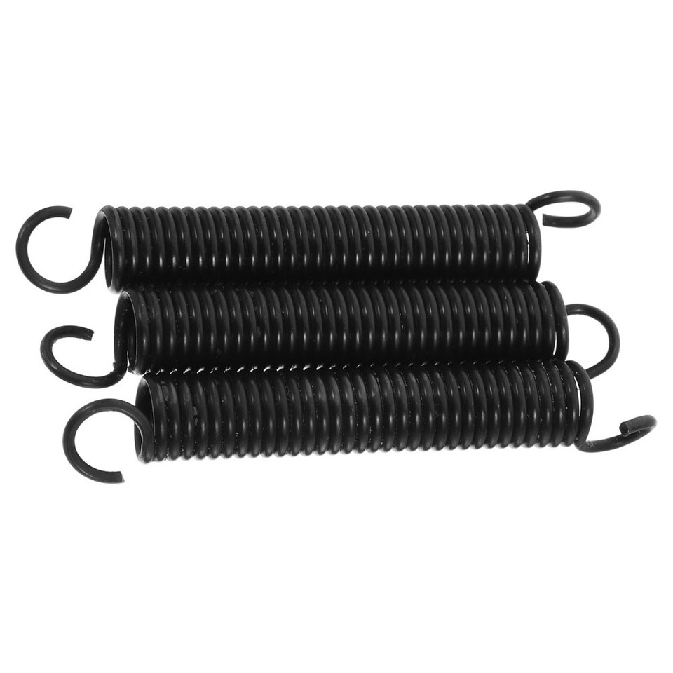 3pcs Stainless Steel Spring Hooks Tension Springs Extension Springs ...