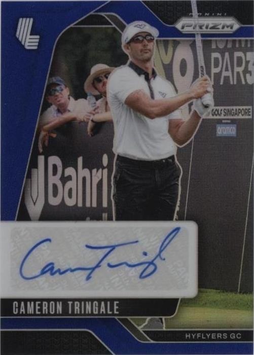 2025 Panini Prizm Liv Golf - Signatures Cameron Tringale #SIG-CTR Blue ...