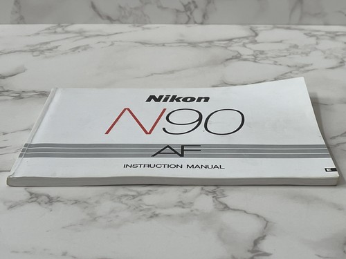 Nikon N90 AF 35MM Film Camera Instruction Manual Only Booklet | eBay