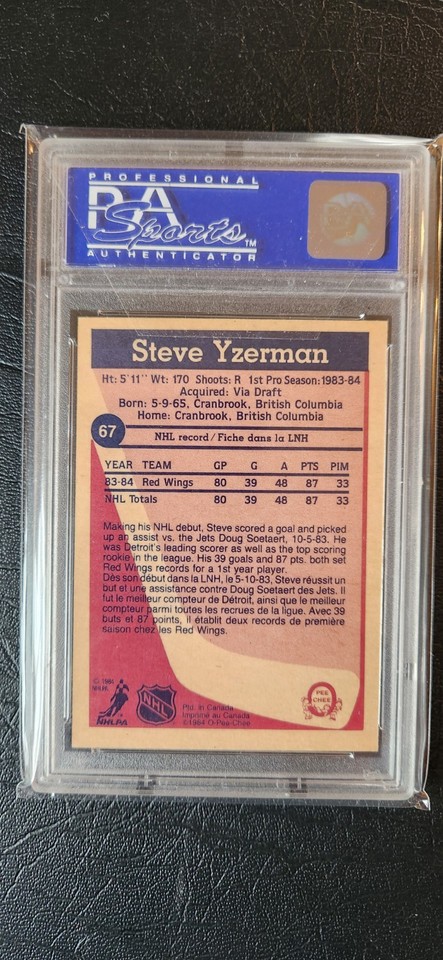 1984-85 O-PEE-CHEE OPC HOCKEY COMPLETE SET (NM-NRMT) w/PSA 9 OC Steve ...