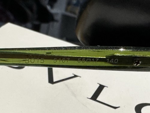 BVLGARI BV3015 5167 Eyeglasses Green/black Full Rim Rectangular Frames ...