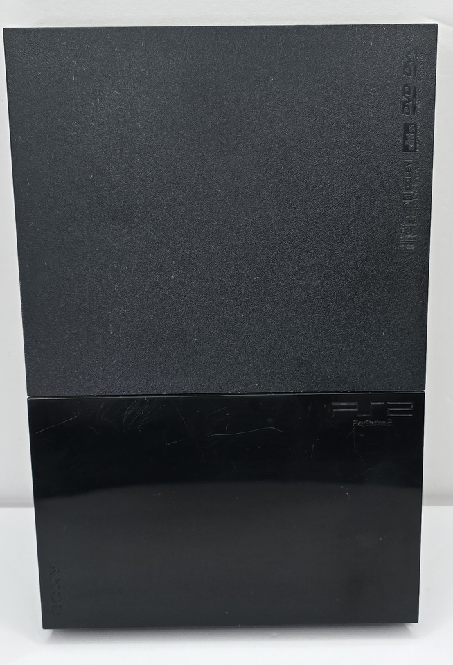 PS2 SCPH-90001 Slim Console Bundle w/Cables-Controller-Game Tested ...